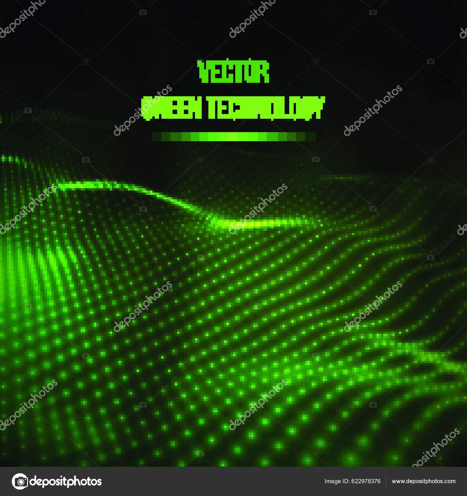 Green Technology Background Green Energy Vector Illustration Eps10 Team ...