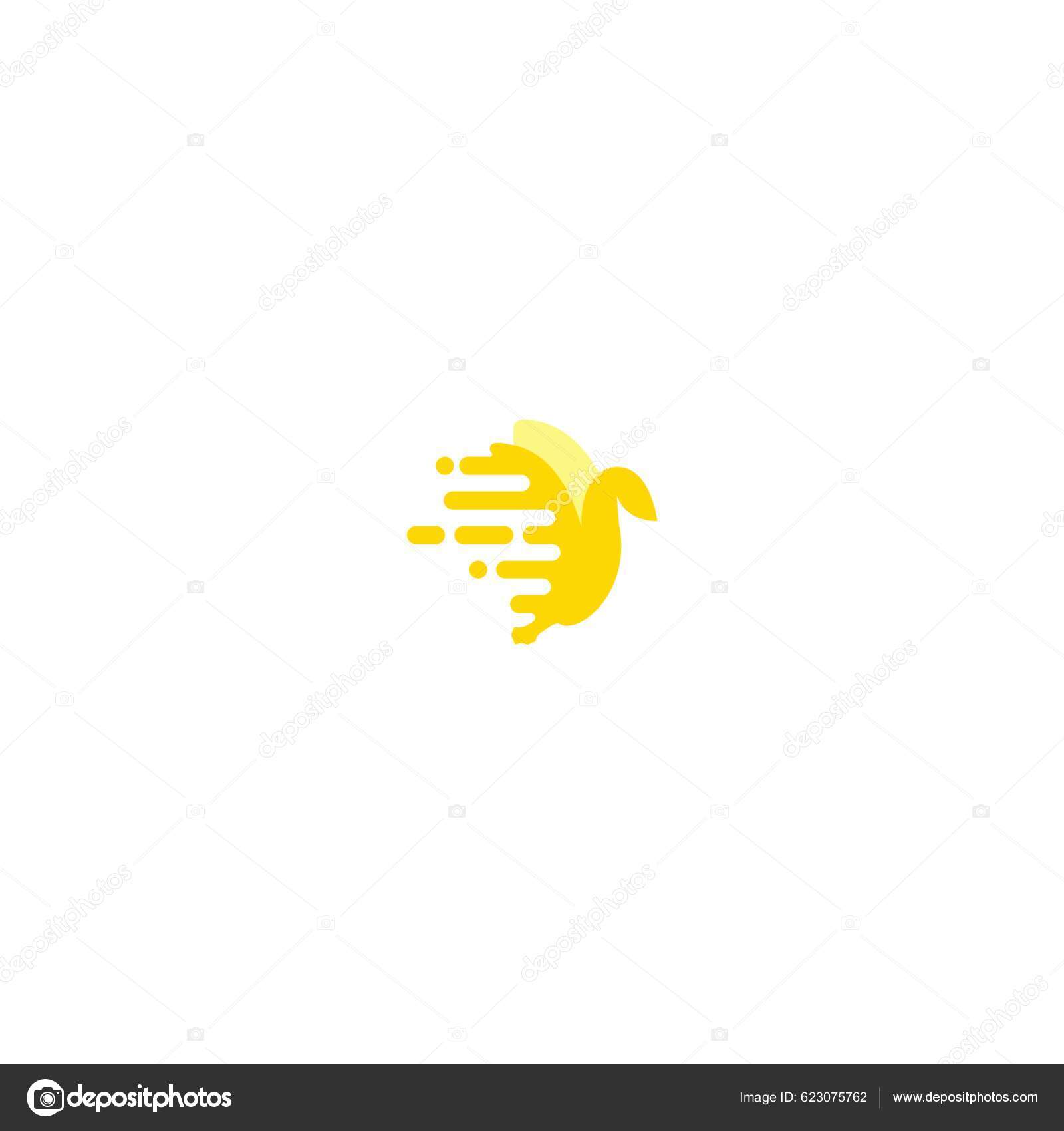 Banano Iconos Logotipos Vector Ilustración Vector de stock #623075762 ...