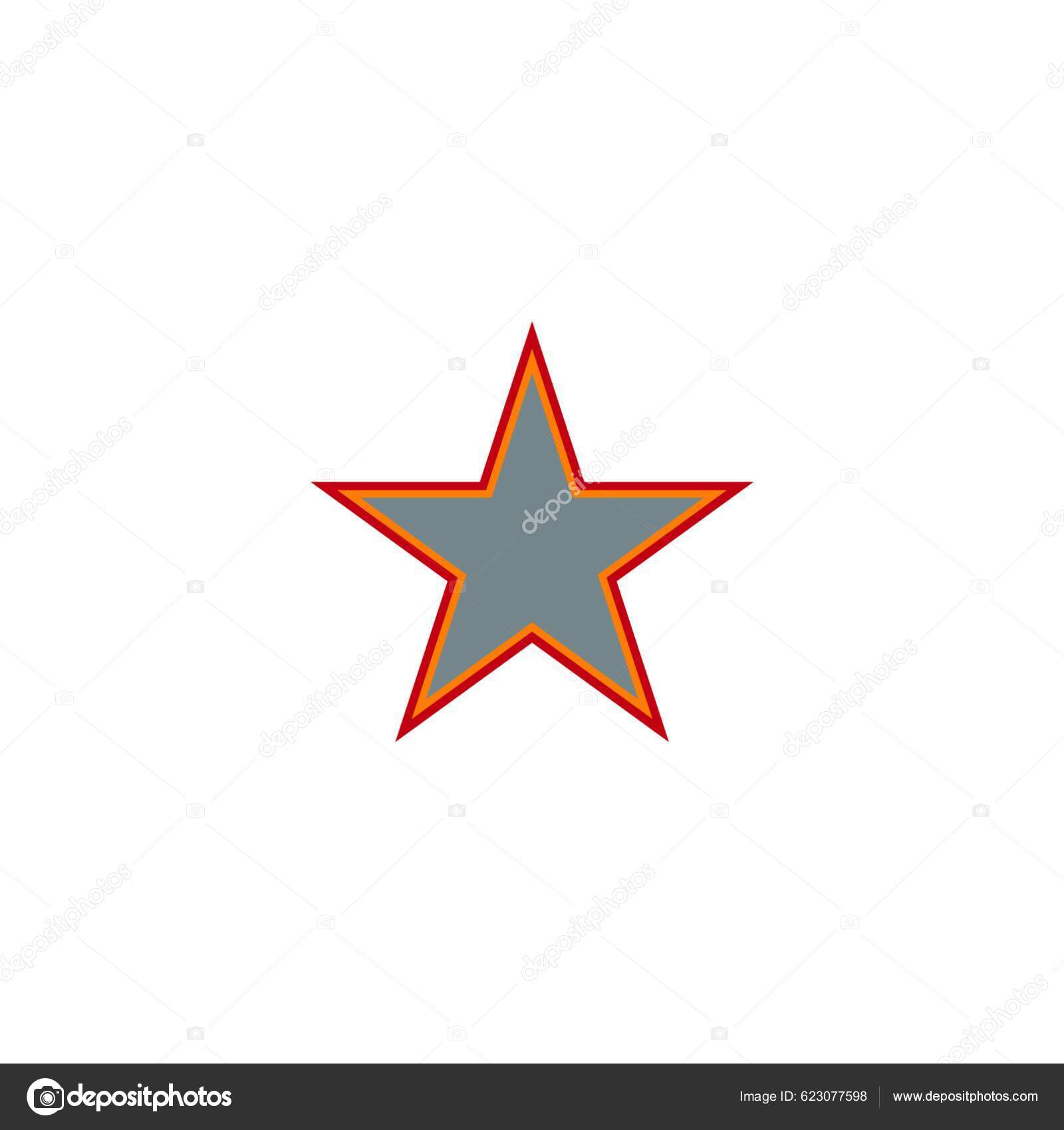 Simple Brand Logo Icon Star Vector de stock #623077598 de ©YAY_Images