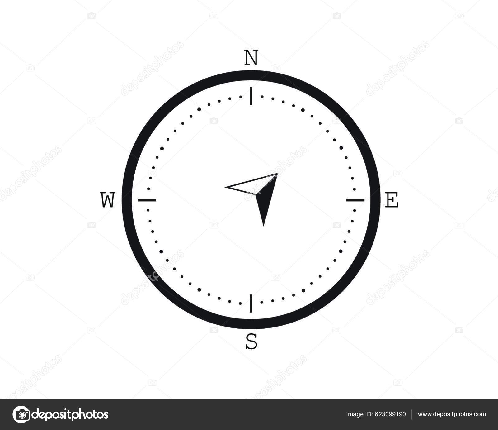 Vector Compass Signs Symbols Stock Vector by ©YAY_Images 623099190