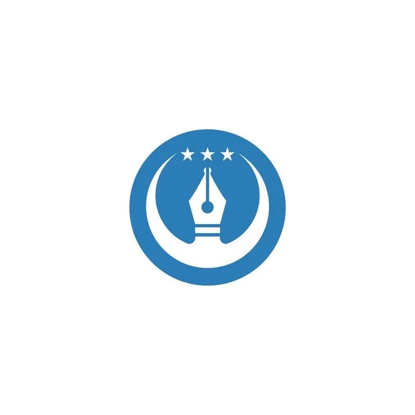 Nib Logo Template Vector Symbol Stock Vector by ©YAY_Images 623088924