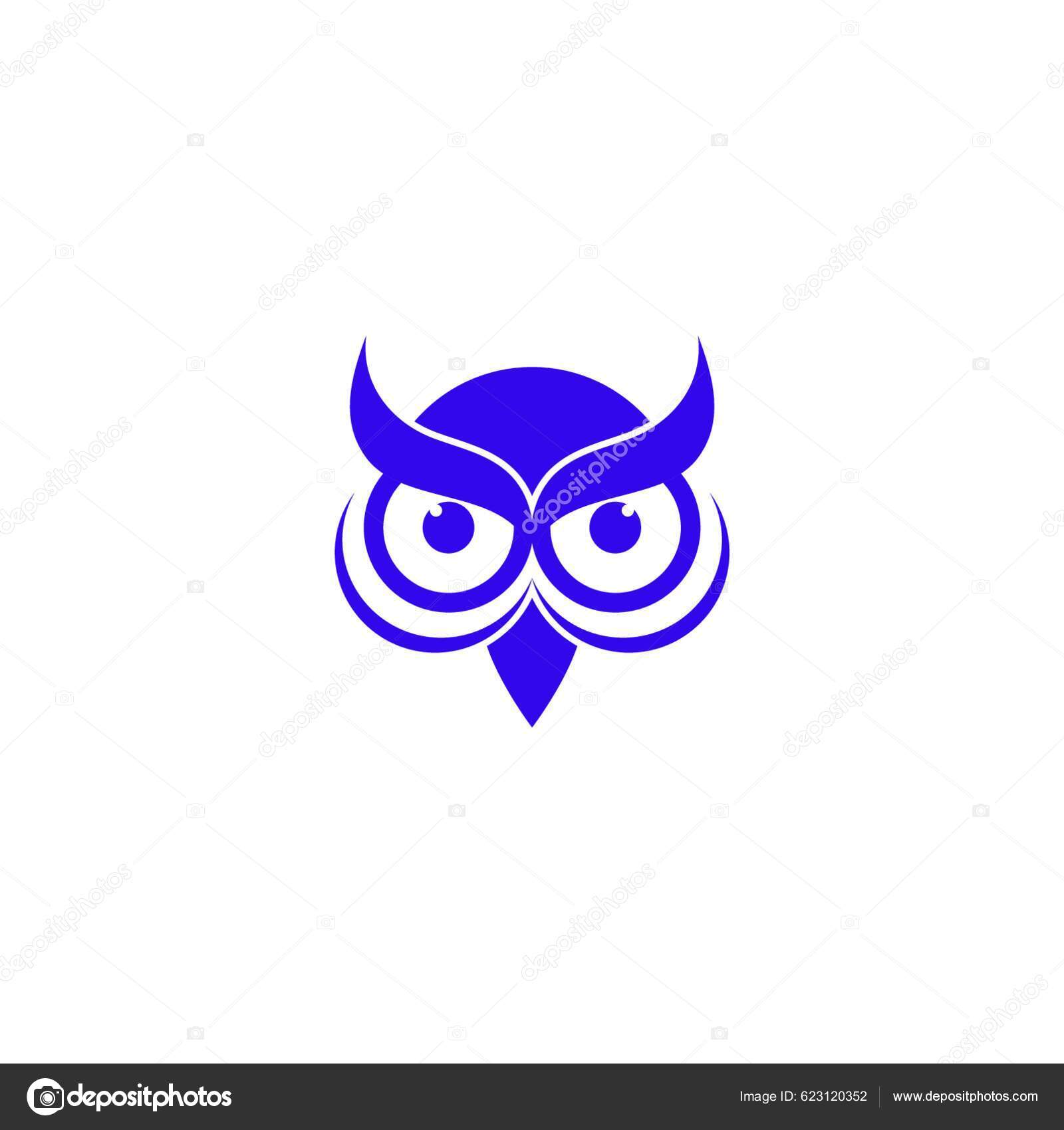 Búho Logo Plantilla Vector Vector de stock por ©YAY_Images 623120352