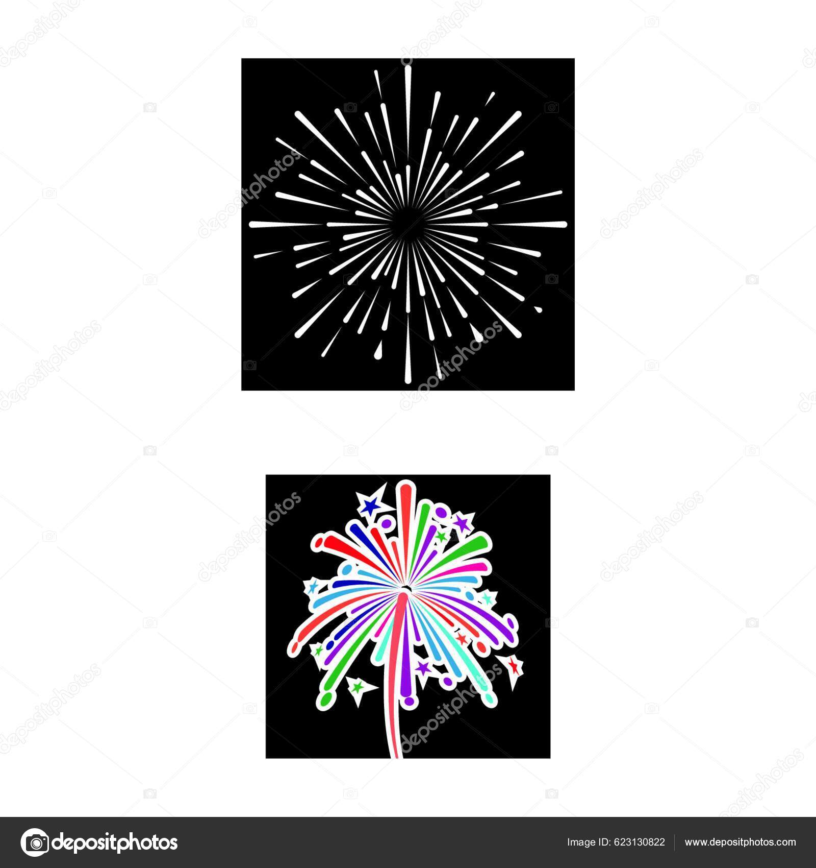 Fireworks Logo Template Vector Symbol Stock Vector by ©YAY_Images 623130822