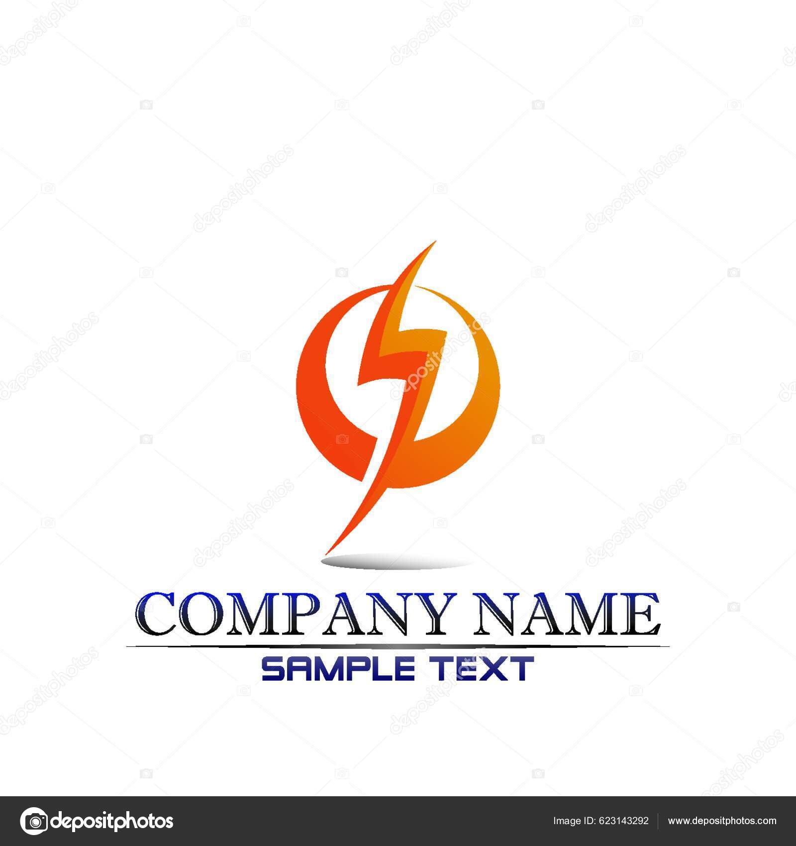 Electric Vector Lightning Icon Logo Symbols Stock Vector by ©YAY_Images ...