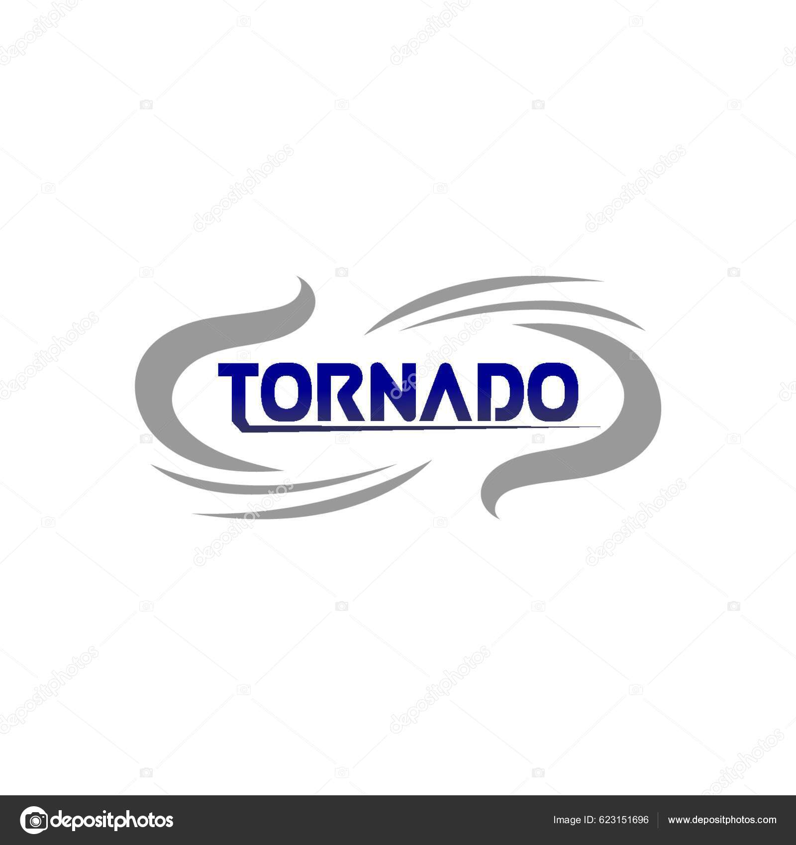 Storm Tornado Logo Design Vector Stock Vector by ©YAY_Images 623151696