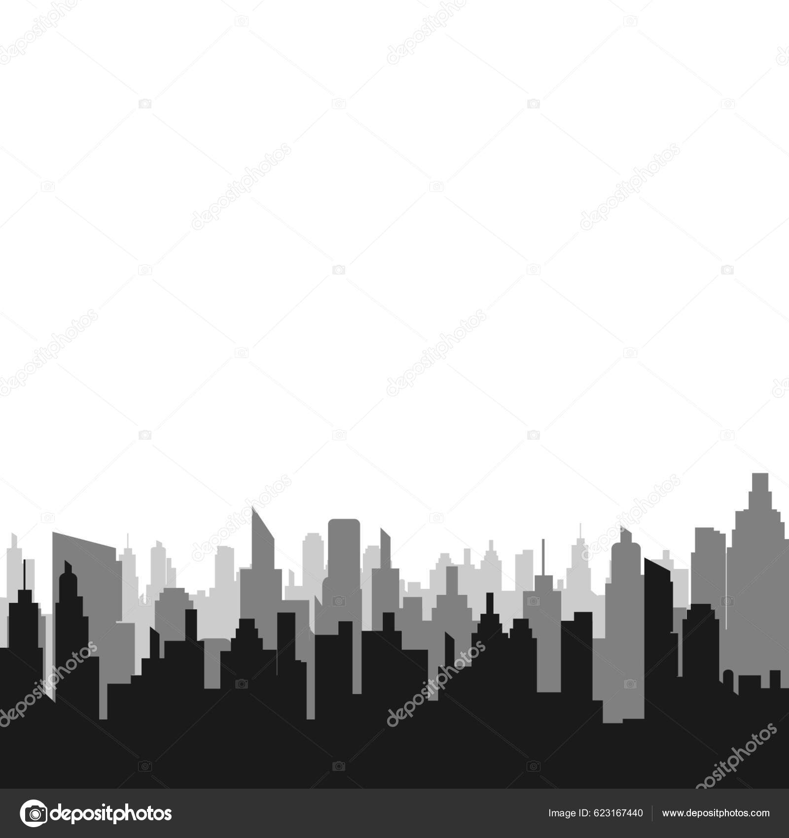 City Skyline Background Vector Stock Vector by ©YAY_Images 623167440