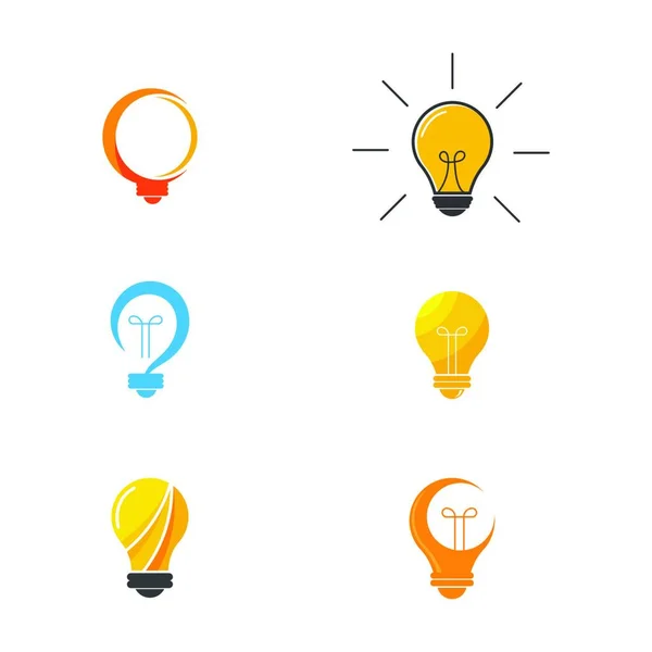 Tænkning Symbol Polygoner Design Pære Form Øko Koncept World ...