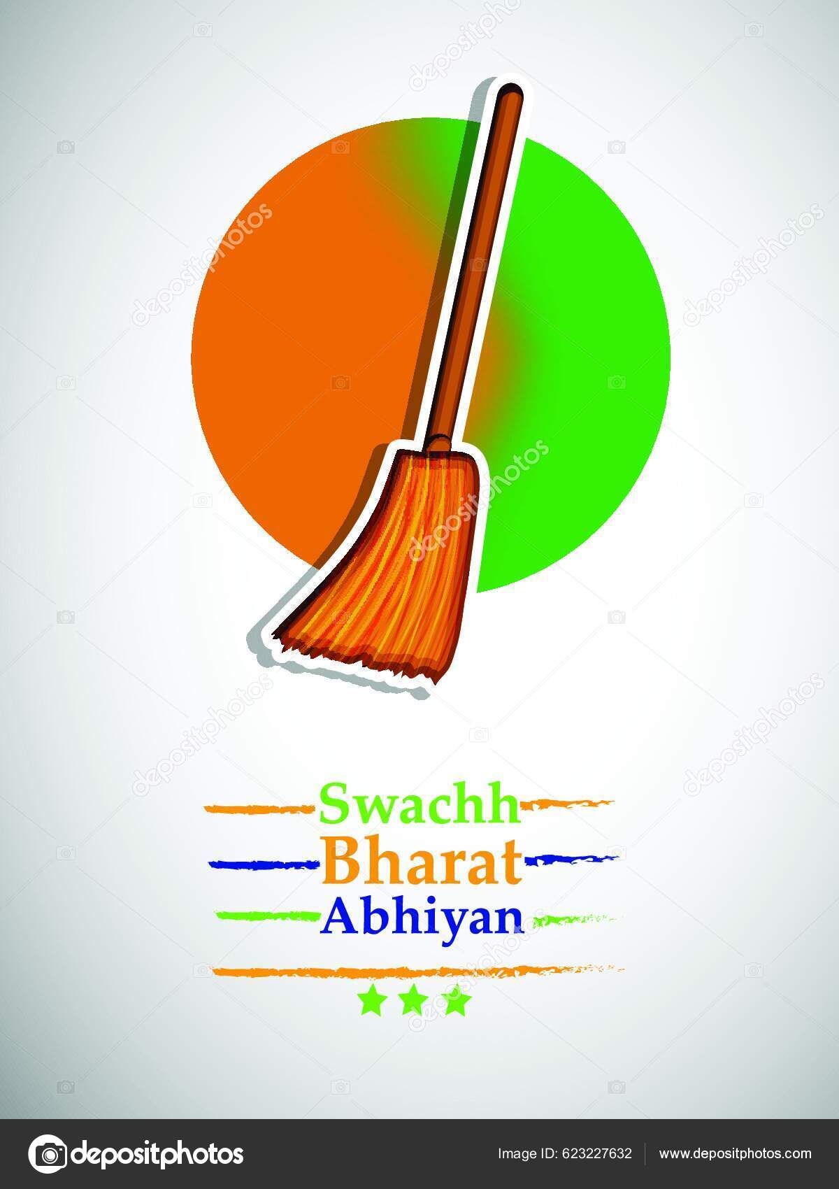 Swachh Bharat Abhiyan Clean India Mission Vector de stock por ©YAY ...