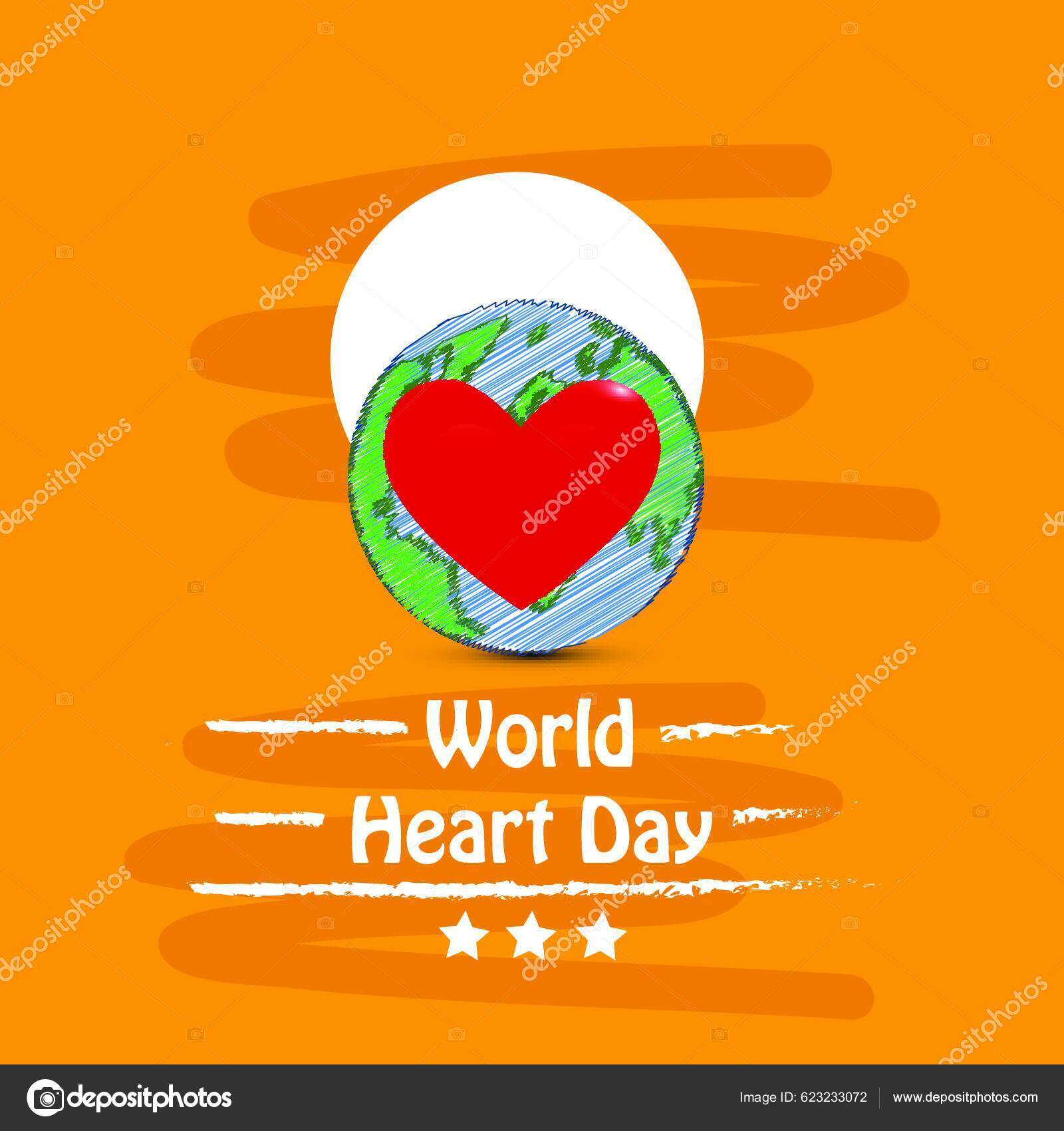 World Heart Day Background Stock Vector by ©YAY_Images 623233072
