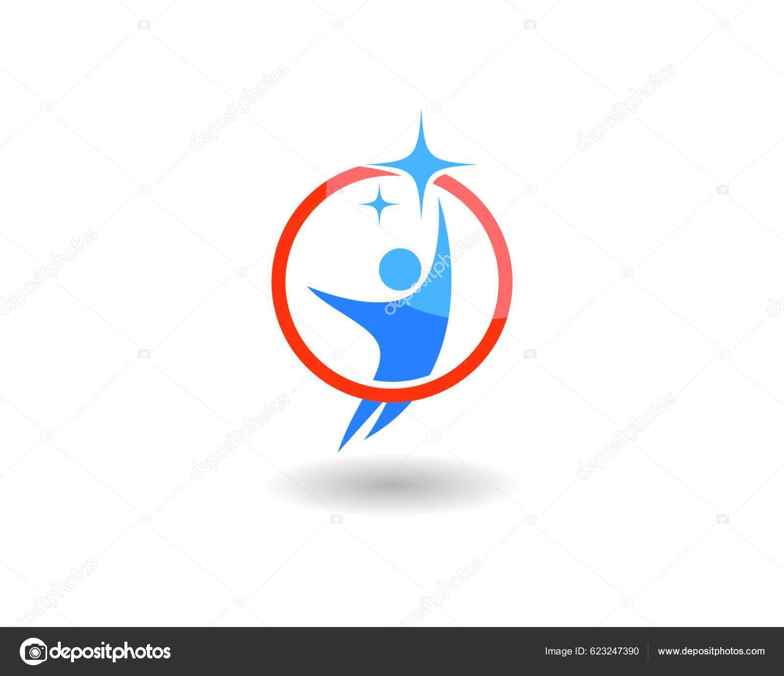 Gente Éxito Logo Vector Vector de stock #623247390 de ©YAY_Images