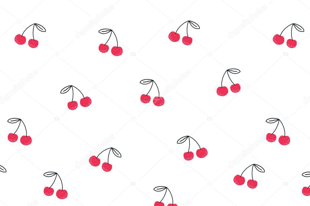 Cherry Background Desktop Wallpaper Cute Vector Vector de stock por ... Cherry Background Desktop Wallpaper Cute Vector Vector de stock por ...