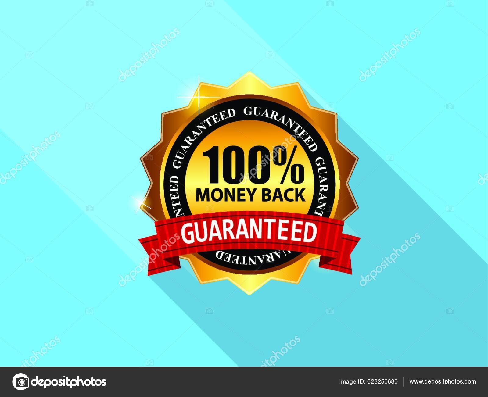 Vector Gold Label Red Ribbon Stock Vector By ©yay Images 623250680