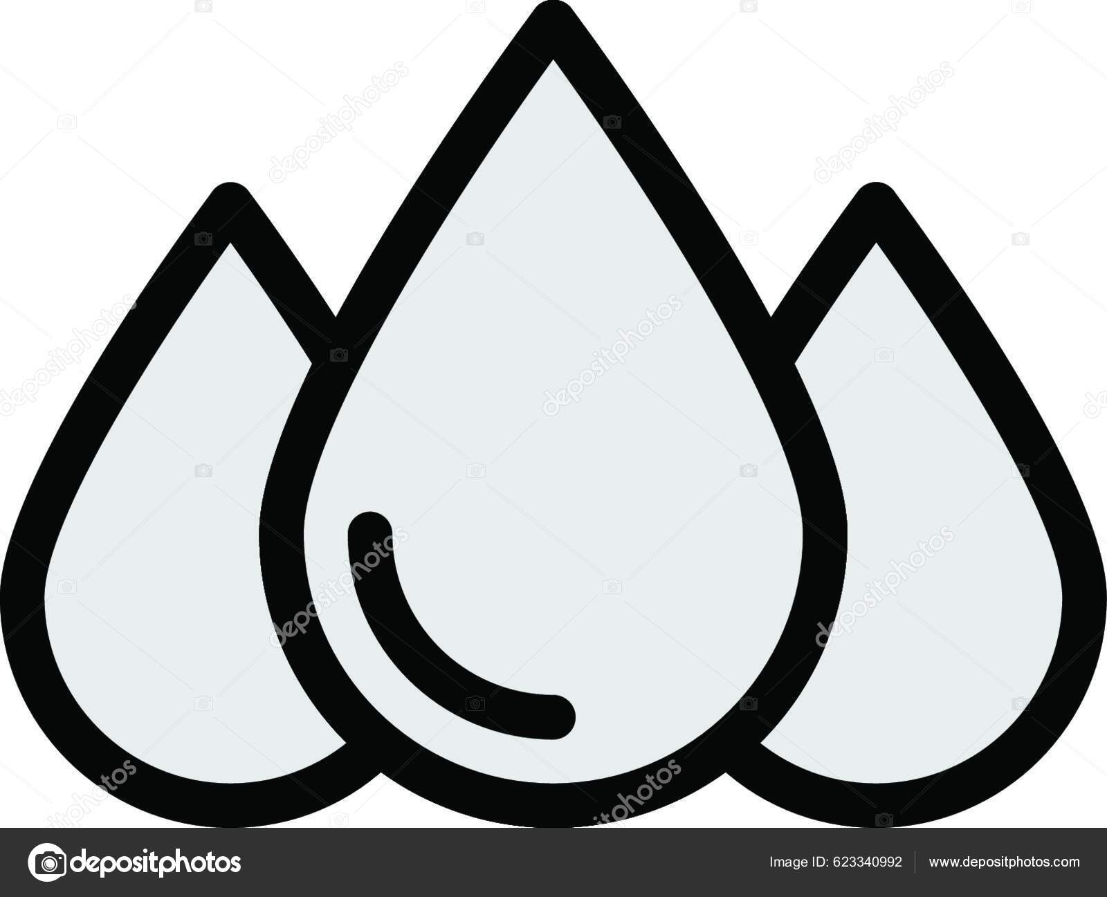 Agua Ilustración Vectorial Color Vector de stock #623340992 de ©YAY_Images