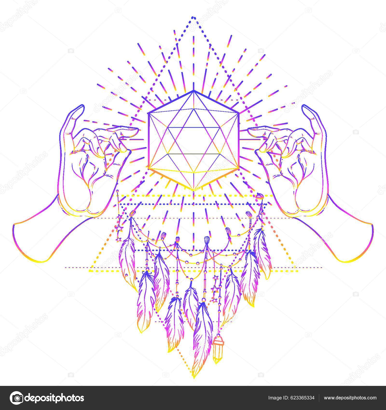 Buddha Hands Sacred Geometry Metatrons Cube Flower Life Sacred Geometry ...