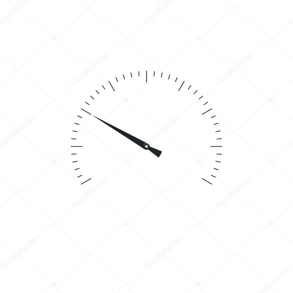 Blank Clock Face Timer Stock Vector Illustration Isolated White ...