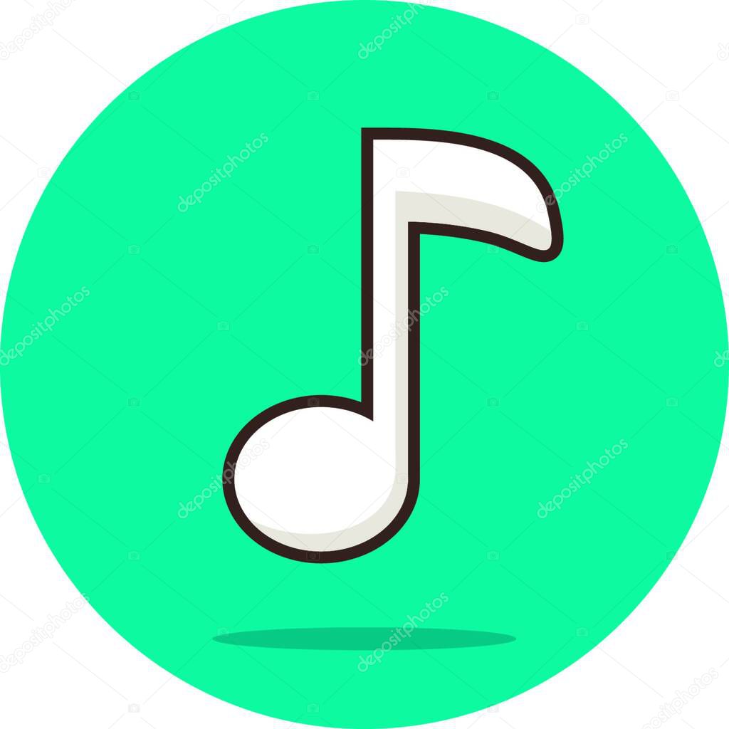 Nota Musical Icono Vector Vector de stock por ©YAY_Images 623380140