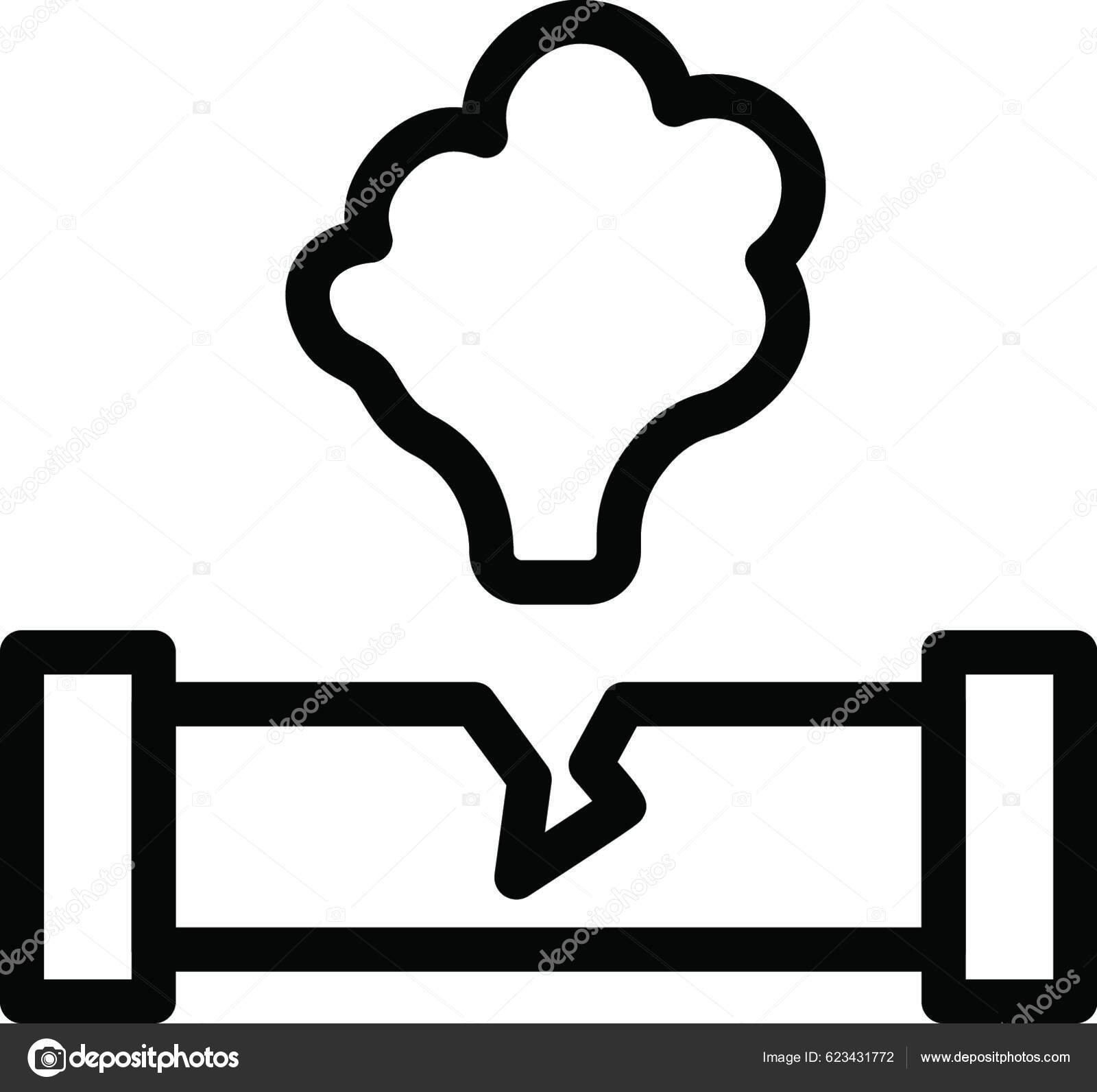 Broken Icon Vector Illustration Stock Vector by ©YAY_Images 623431772