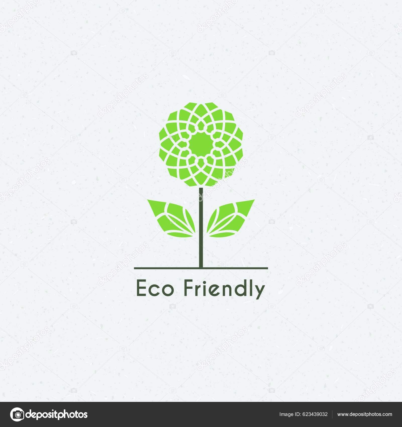 Illustration Vectorielle Logo Écologique Vectoriel Vecteur par ©YAY ...