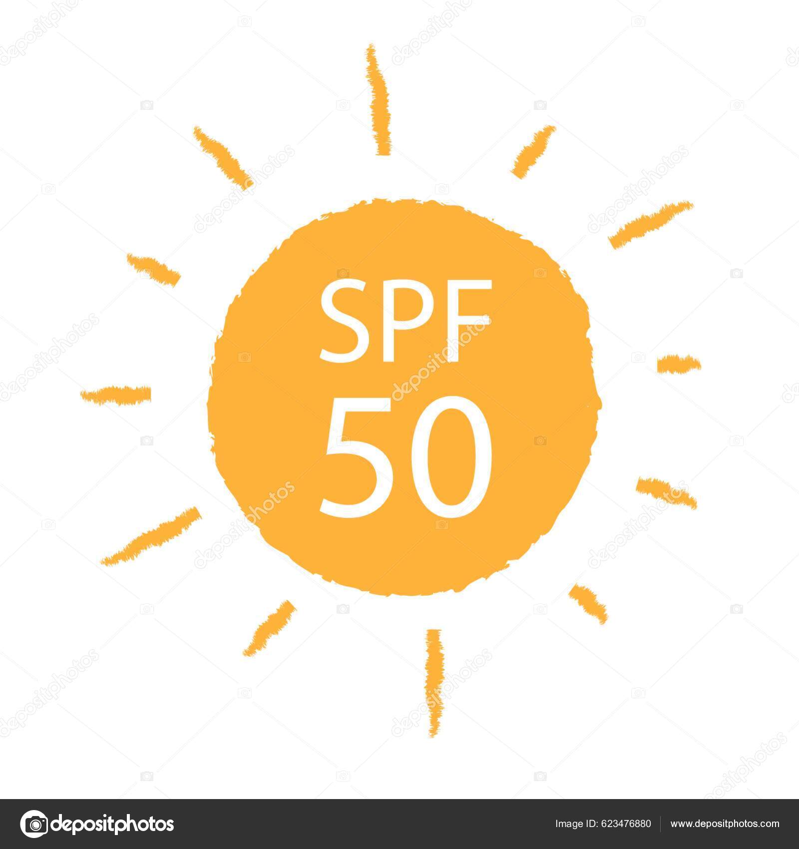 Spf Sun Protection Icon Design Symbol Spf Sun Sign Ultra Stock Vector ...