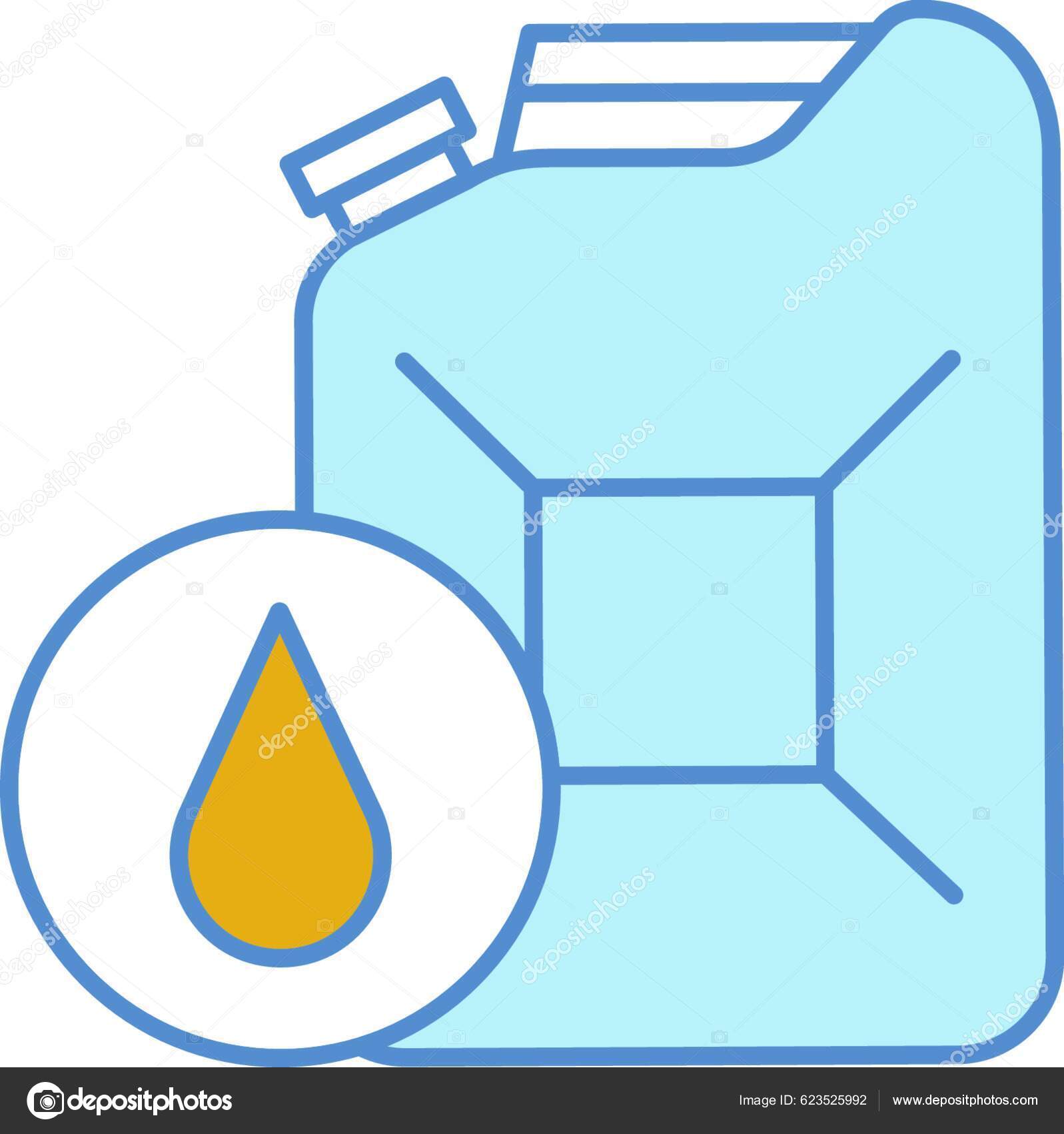 Steel Jerry Can Color Icon Stock Vector by ©YAY_Images 623525992