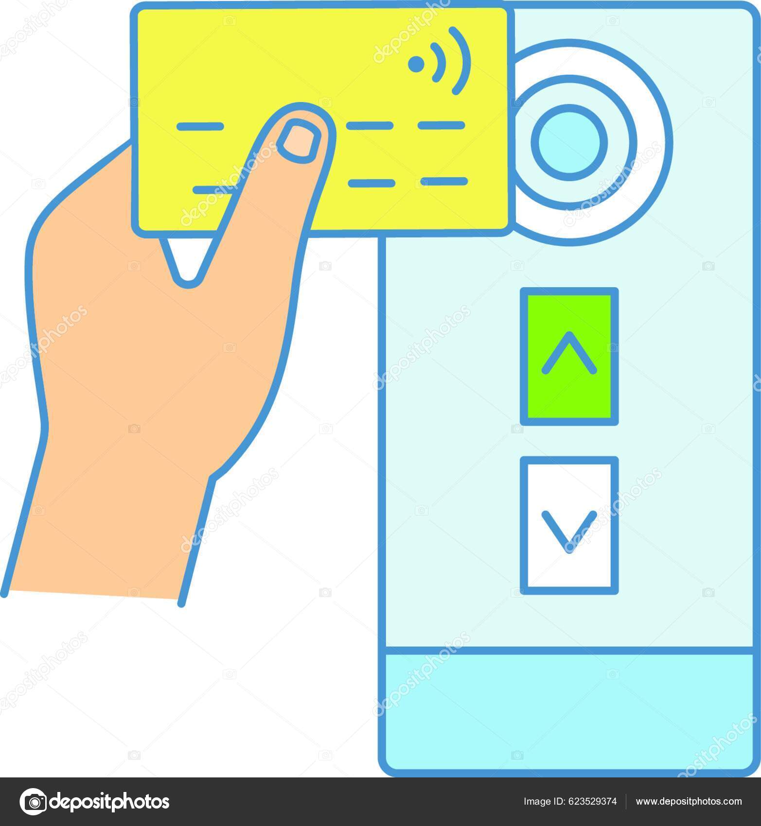 Nfc Credit Card Reader Color Icon Stock Vector by ©YAY_Images 623529374 Nfc Credit Card Reader Color Icon Stock Vector by ©YAY_Images 623529374