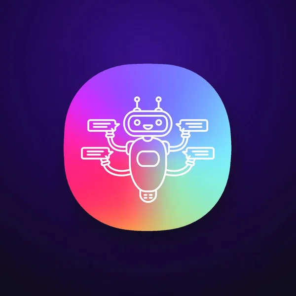 Repair Chatbot App Icon Stock Vector by ©YAY_Images 623528610