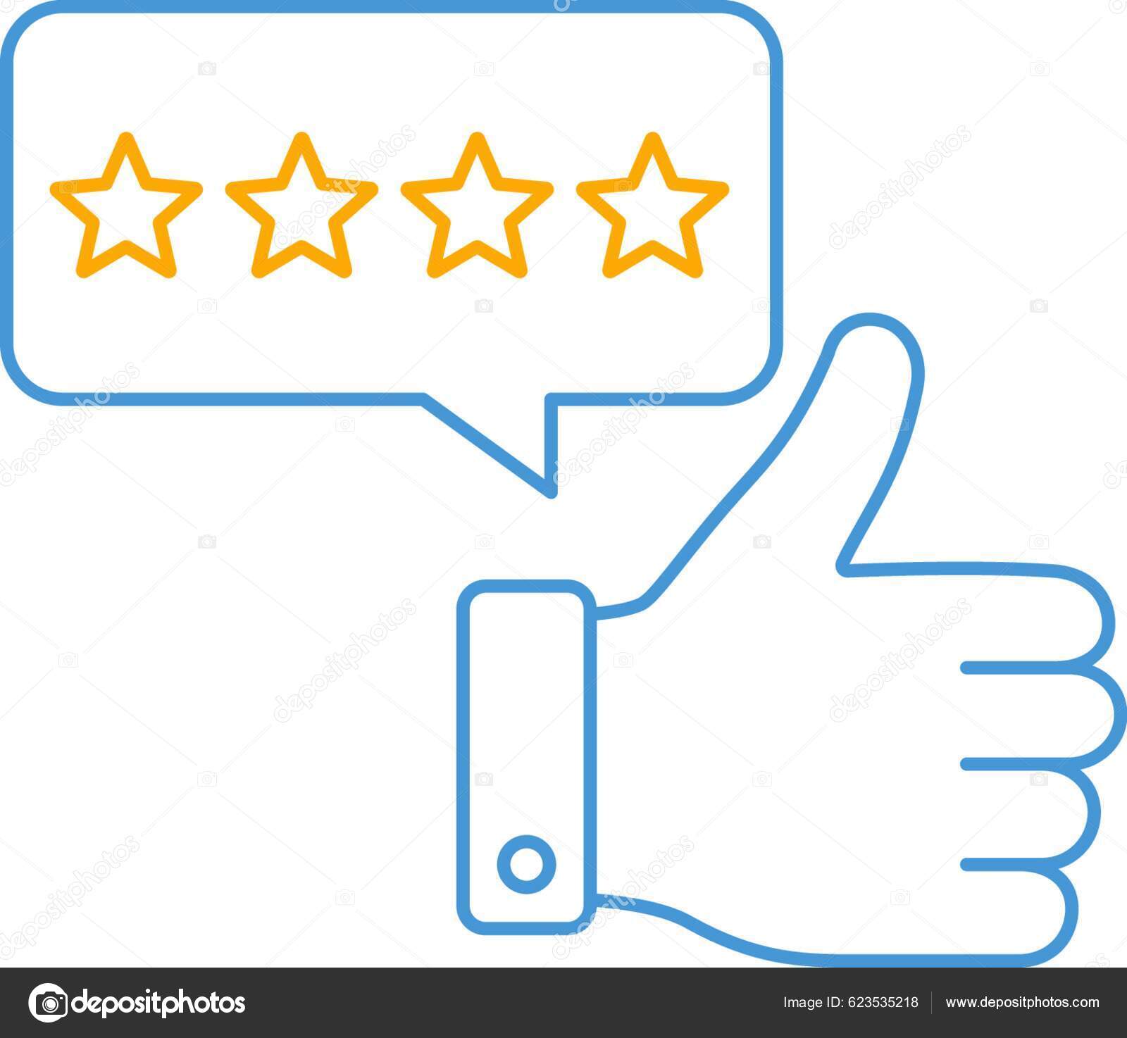 Five Star Rating Color Icon Stock Vector Image by ©YAY_Images #623535218