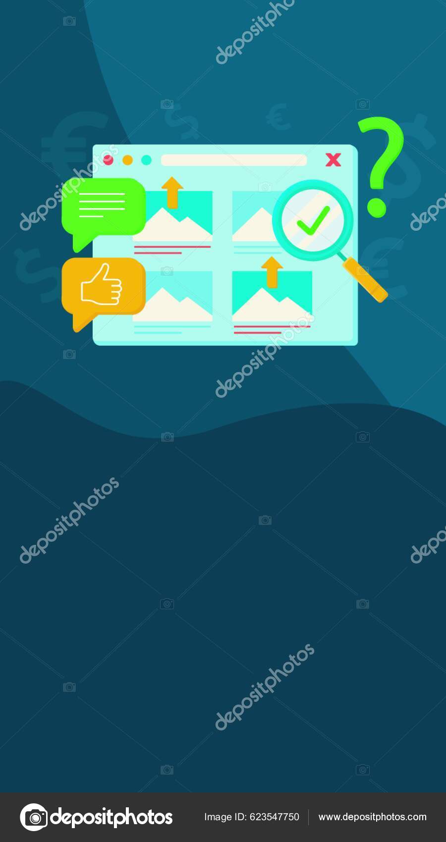 Stock Photo Vector Graphics Social Media Stories Flat Design Template ...