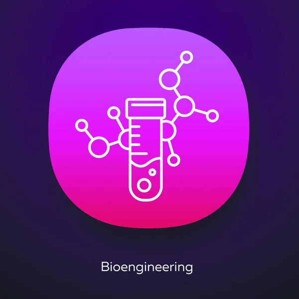 Bioengineering App Icons Set Paper Based Diagnostics Adaptable ...