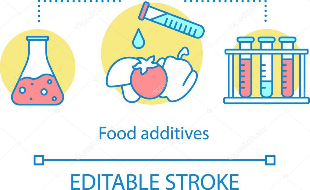 "Icono concepto aditivos alimentarios" 2023