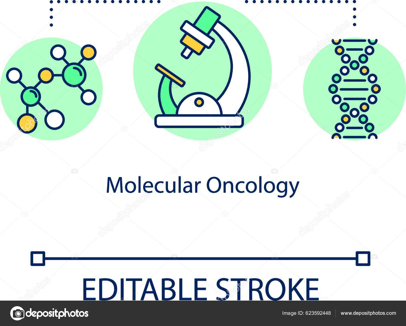 Molecular Oncology Concept Icon Targeted Therapy Idea Thin Line ... Molecular Oncology Concept Icon Targeted Therapy Idea Thin Line ...