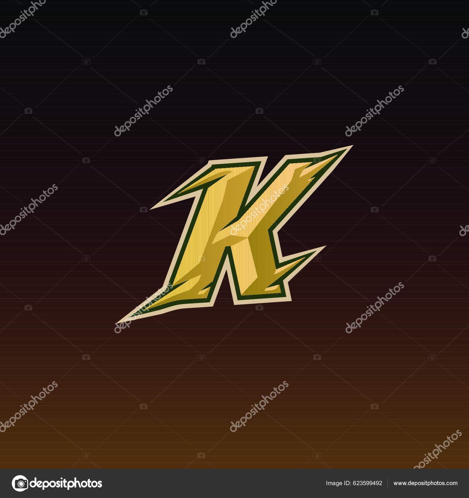 Letter Game Logo Esport Gaming Vector Illustration Stock Vector by ©YAY ...