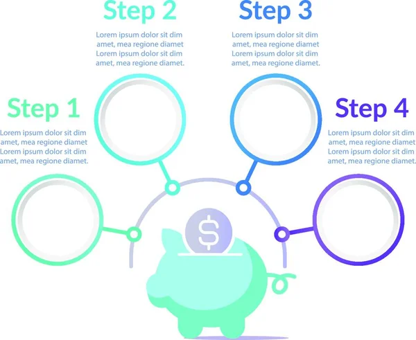 Financial Education Infographic Chart Design Template Stock Vector by ...