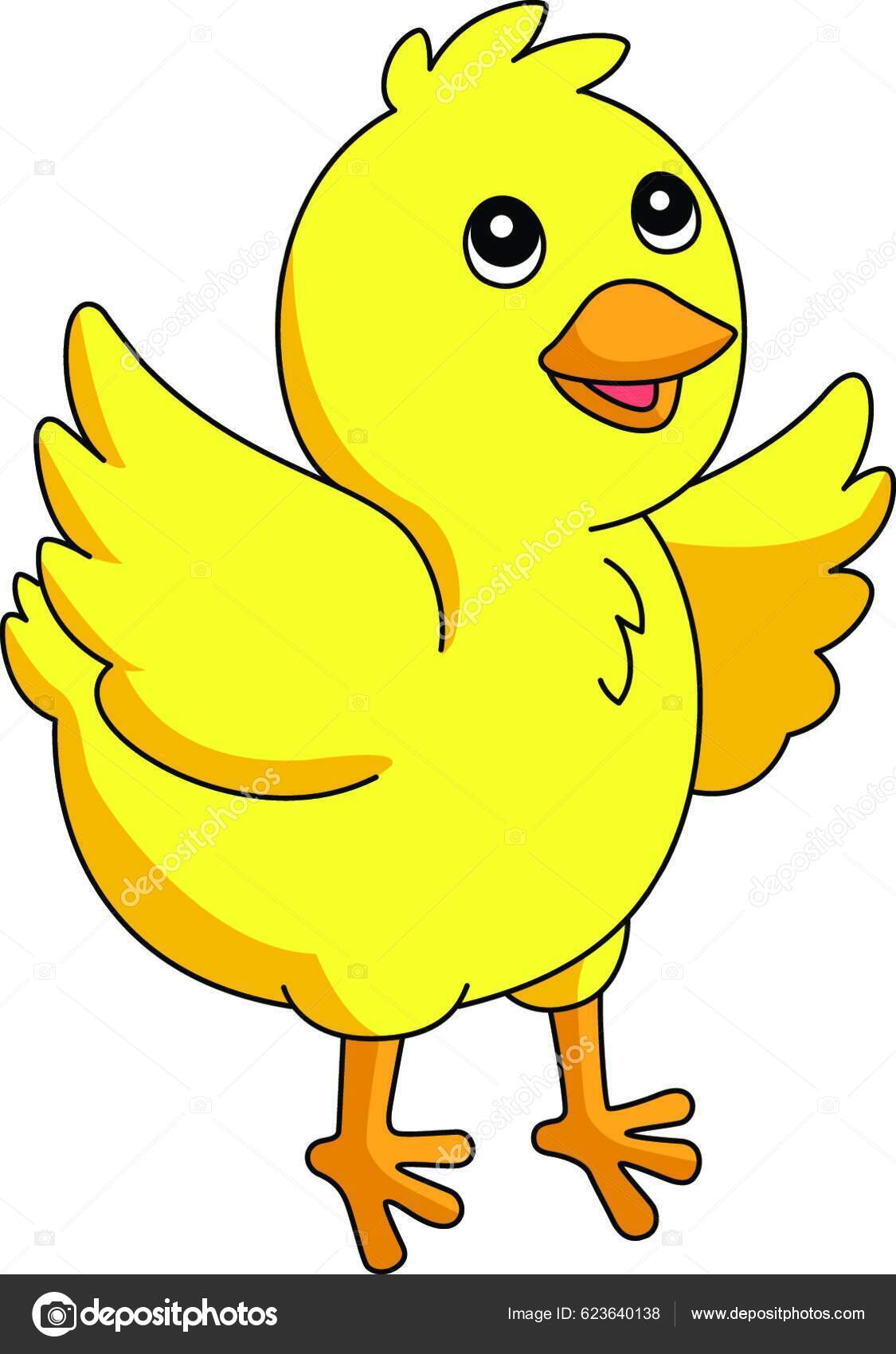 Tegneserie Baby Kylling