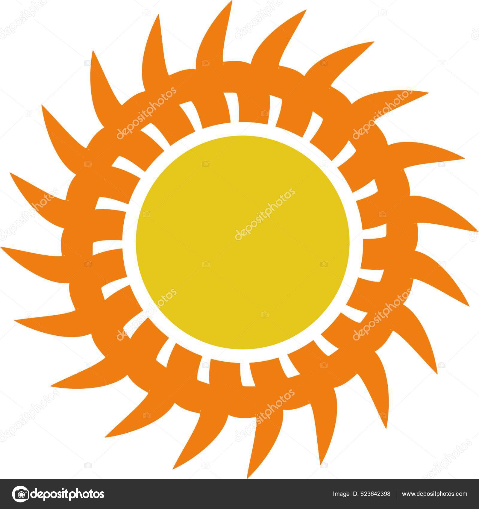 Unique Illustration Sun Stock Vector by ©YAY_Images 623642398