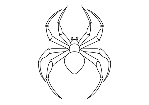 Svart Änka Spindel Vektor Illustration Isolerad Vit Bakgrund vektor av ... Svart Änka Spindel Vektor Illustration Isolerad Vit Bakgrund vektor av ...