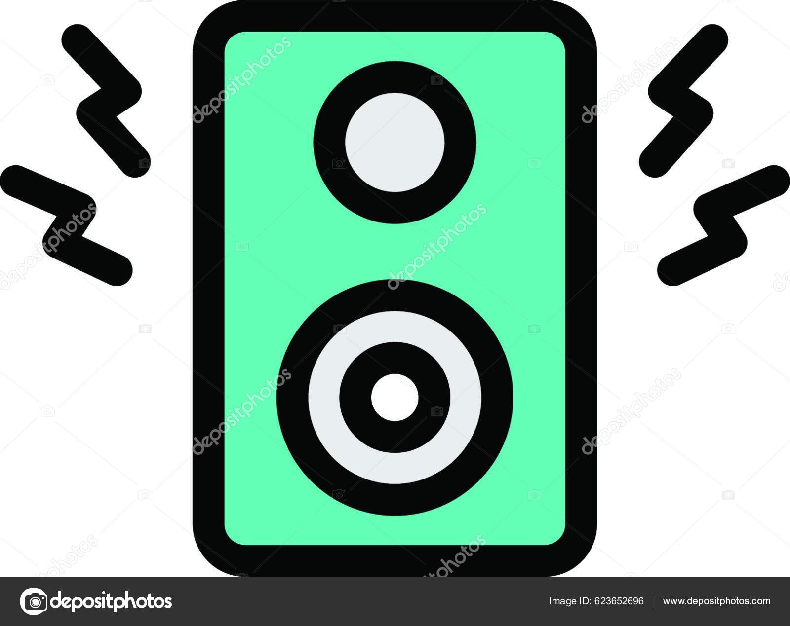 Speaker Icon Vector Illustration Stock Vector by ©YAY_Images 623652696