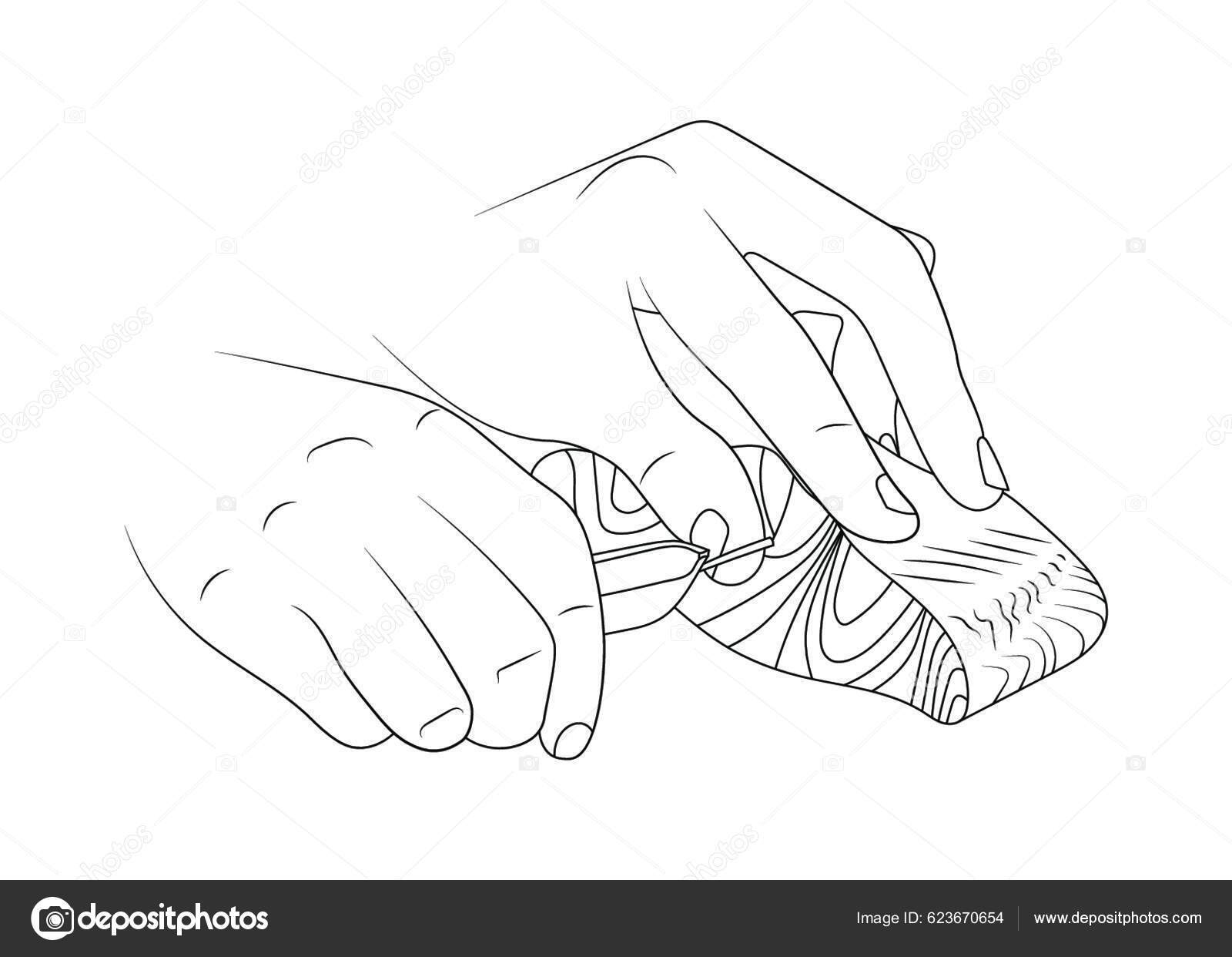Remove Pin Bones Salmon Sketch Illustration Stock Vector by ©YAY_Images ... Remove Pin Bones Salmon Sketch Illustration Stock Vector by ©YAY_Images ...