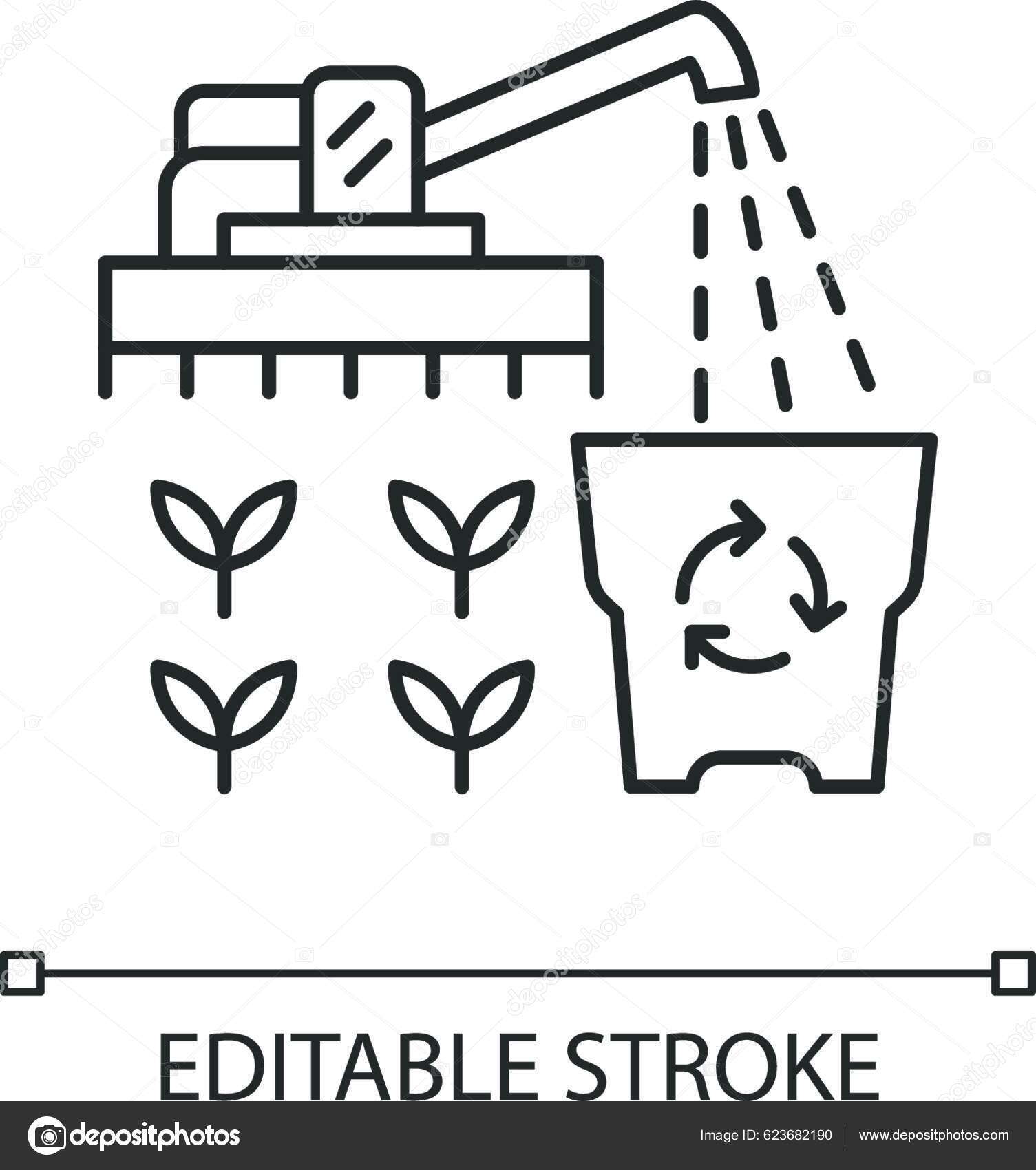 Provision Surplus Linear Icon Stock Vector by ©YAY_Images 623682190
