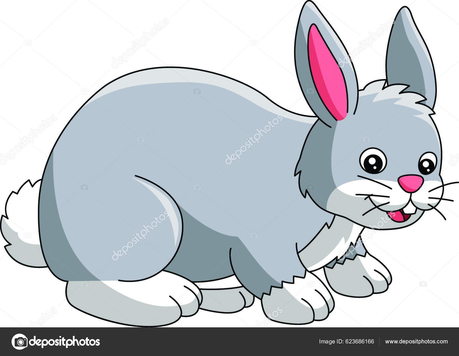 Kanin Tecknad Färgad Clipart Illustration vektor av ©YAY_Images 623686166