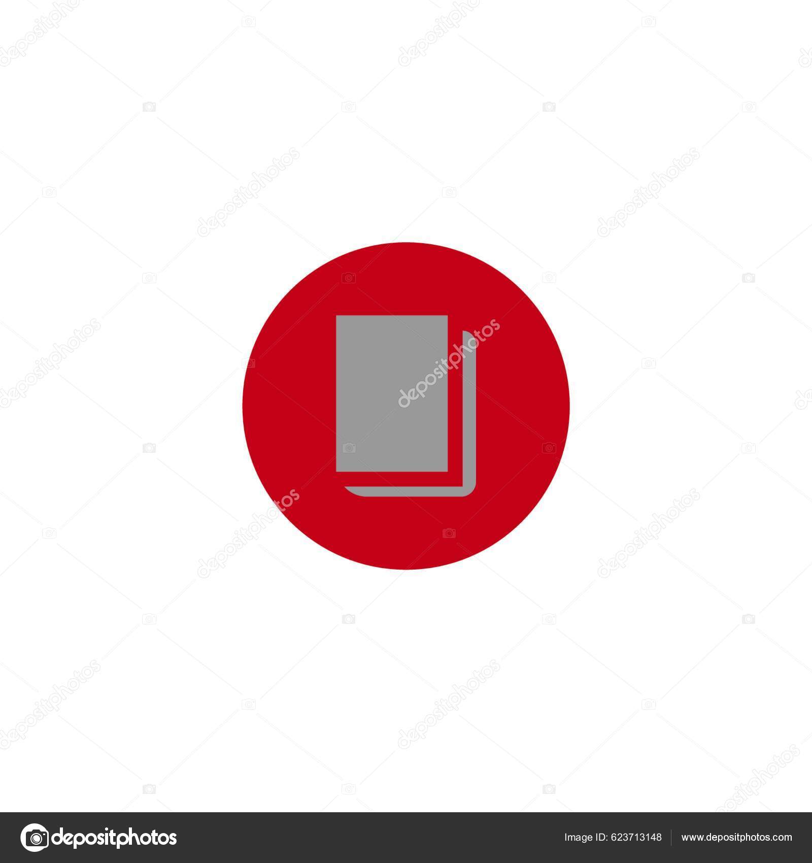 Logo Del Libro Vector Ilustración Vector de stock por ©YAY_Images 623713148