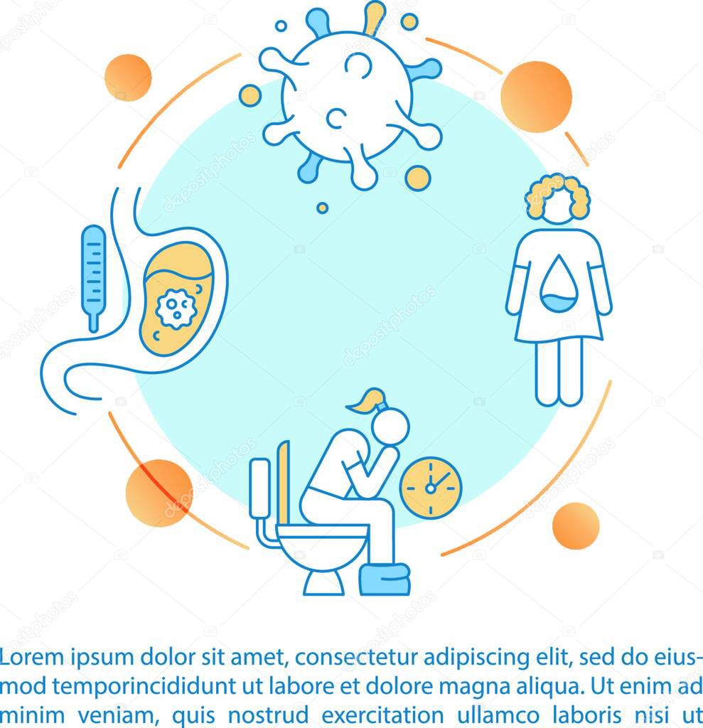 Icono Concepto Síntomas Rotavirus Con Texto Signos Infección ... Icono Concepto Síntomas Rotavirus Con Texto Signos Infección ...