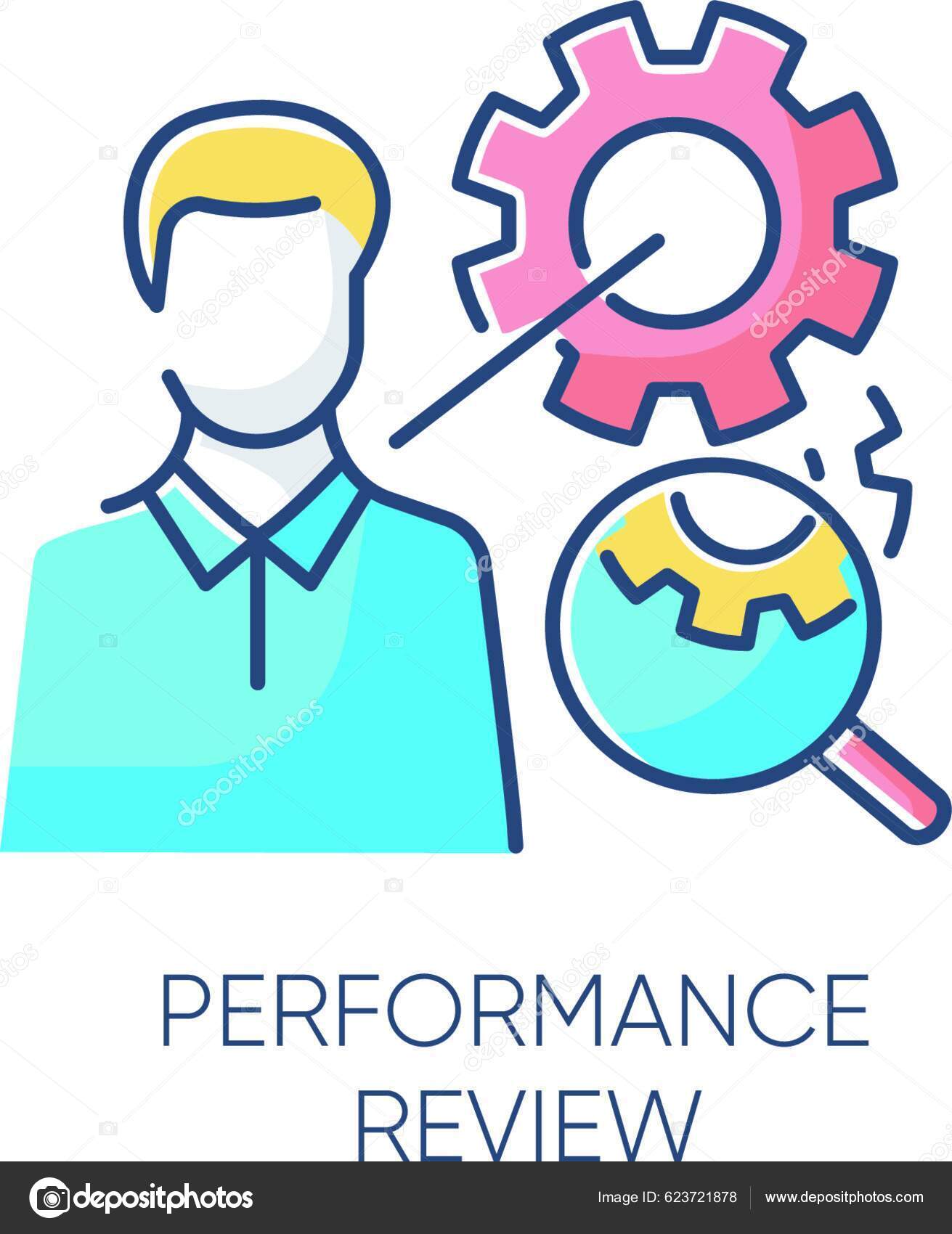 Performance Review Rgb Color Icon Job Efficiency Assessment Employee ... Performance Review Rgb Color Icon Job Efficiency Assessment Employee ...