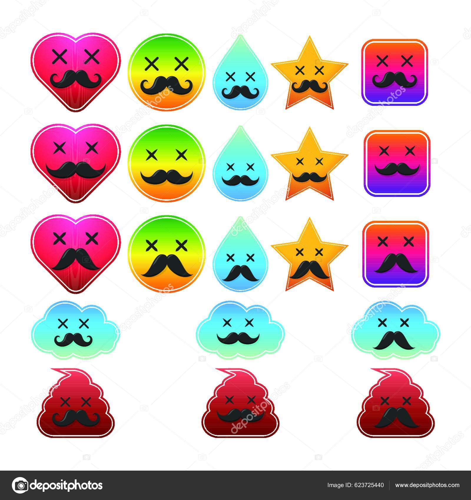 Emoji Cartoon Character Artwork Design Stock Vector by ©YAY_Images ...