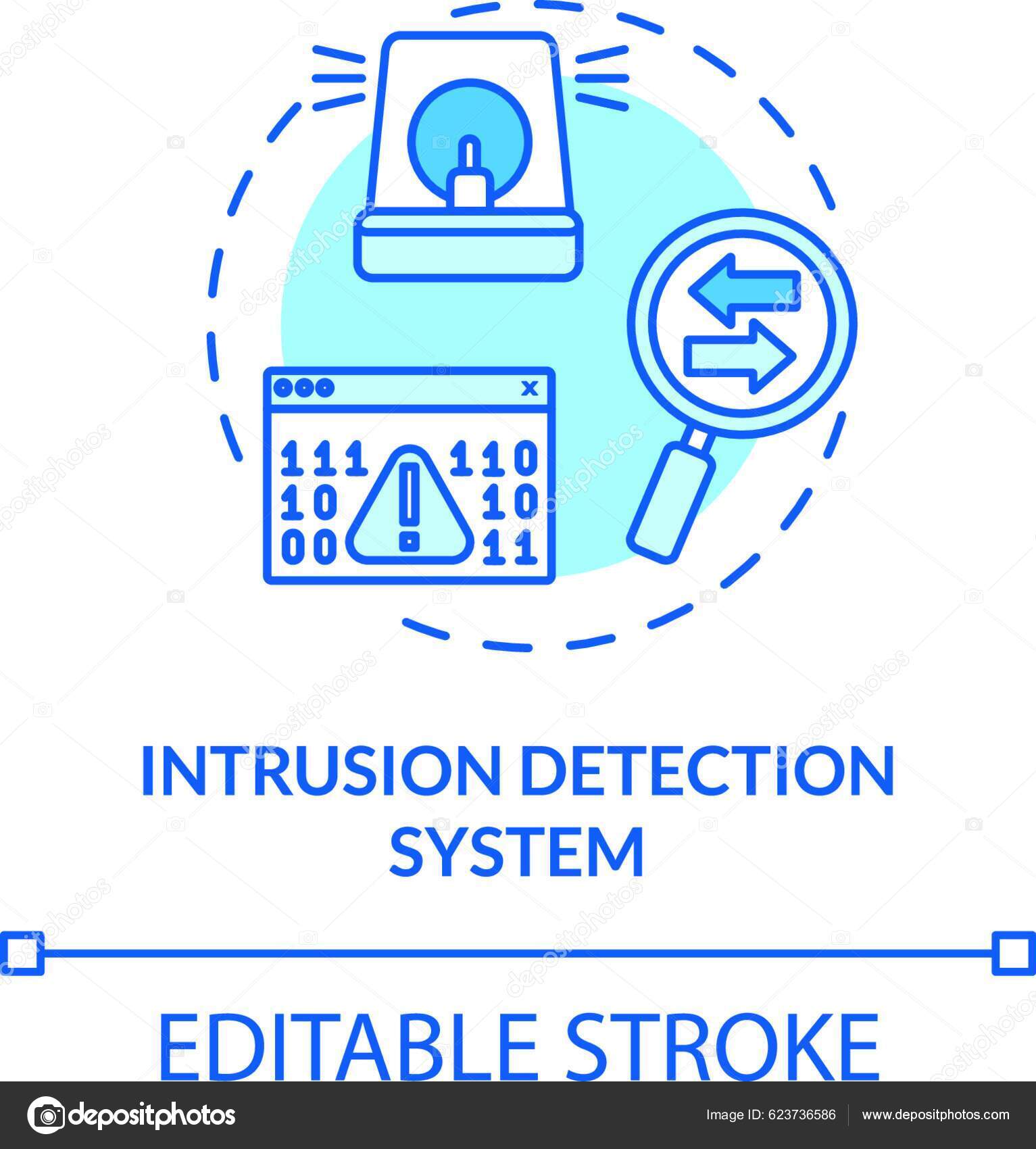Intrusion Detection System Concept Icon Stock Vector by ©YAY_Images ...