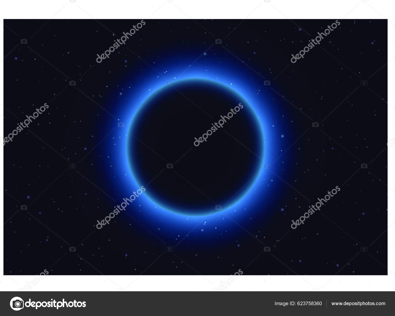 Space Glow Light Background Template Your Design Stock Vector by ©YAY ...
