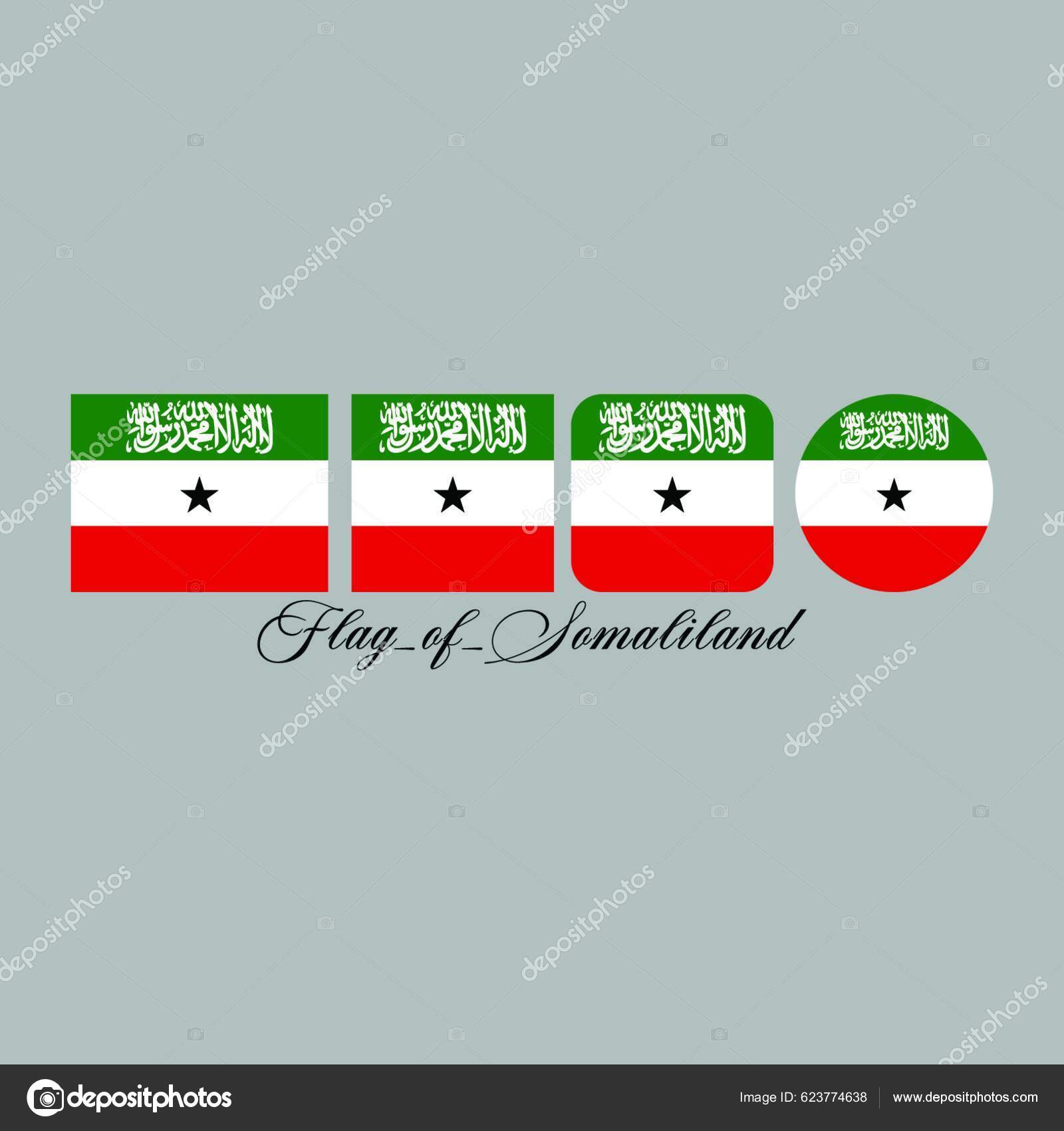 Flag Somaliland Nation Design Artwork Stock Vector by ©YAY_Images 623774638
