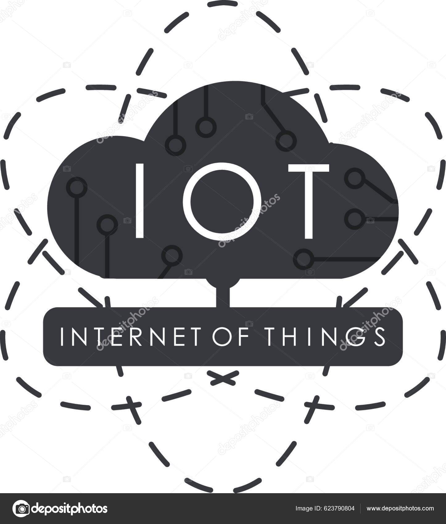 Internet Thing Logo Symbol Iot Concept Vector Stock Vector by ©YAY ...