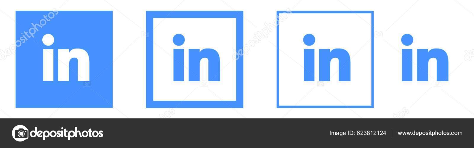 Linkedin Icons Set Isolated Vector Social Media Logo Linkedin Social ... Linkedin Icons Set Isolated Vector Social Media Logo Linkedin Social ...