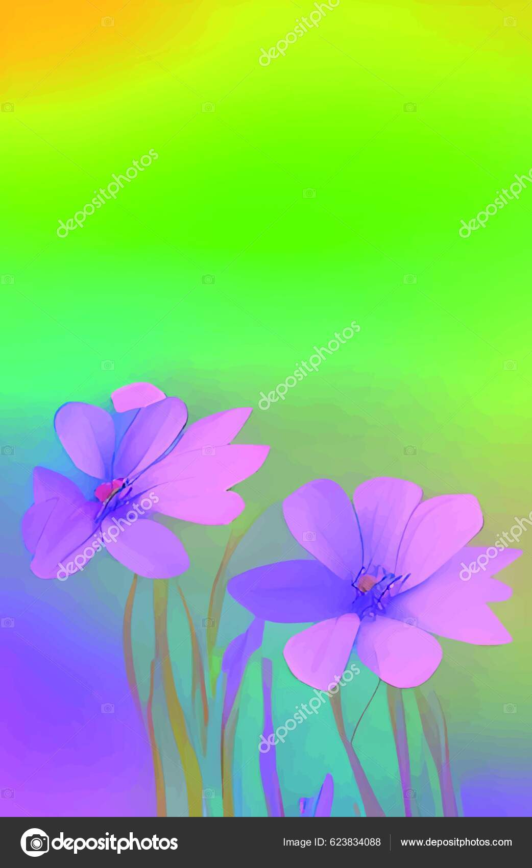 Spring Flowers Background Pastel Colors Stock Vector by ©YAY_Images ...